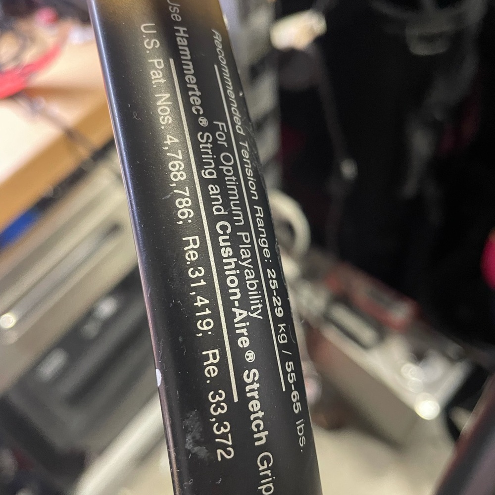 Wilson Hammer 6.2 Tennis Racquet With New Fashion Grip - Gem